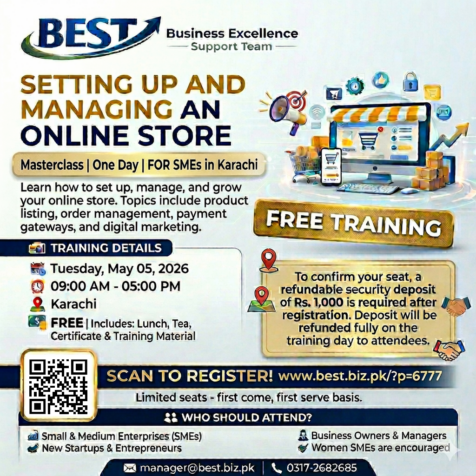 Setting Up and Managing an Online Store – Business Excellence Support Team
